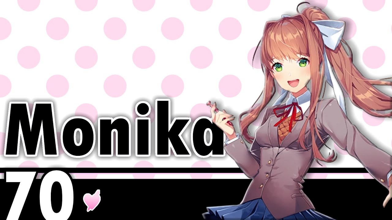 Monika in Smash?!???!?? Super Smash Bros. Ultimate - YouTube
