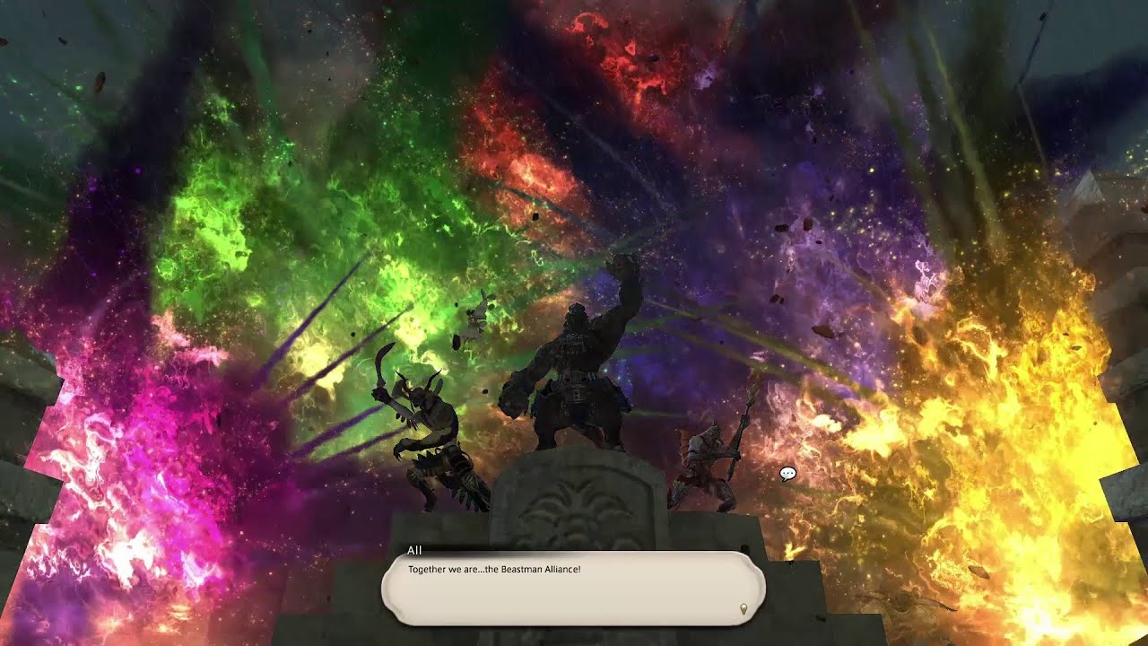 Final Fantasy XIV (ARR Beast Tribe Alliance #3) The Beastman Alliance ...
