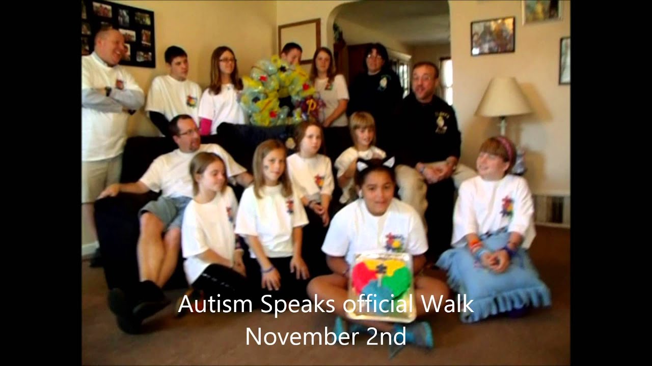 Autism Speaks - Piper's Peeps Walk-a-Thon - YouTube