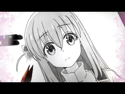 How to draw Hitori Goto | Bocchi the Rock! | Step by step Tutorial ...
