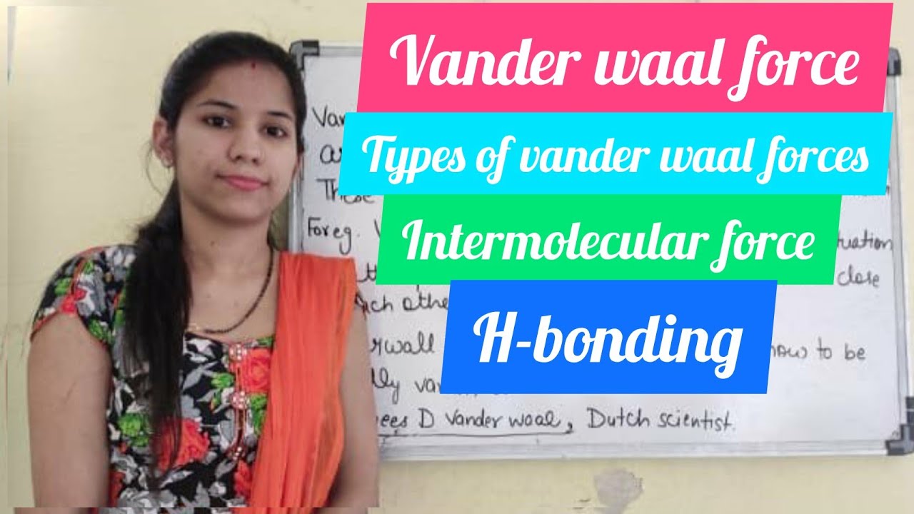 Vander wall forces || types of vander wall forces#chemistry#2020 - YouTube