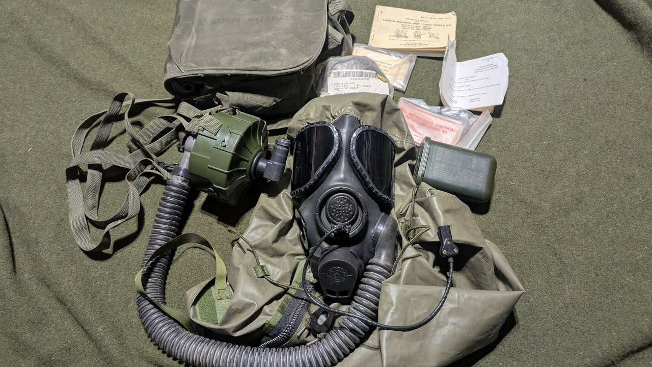 U.S M42 Combat Vehicle Crewman's Mask History And Showcase - YouTube