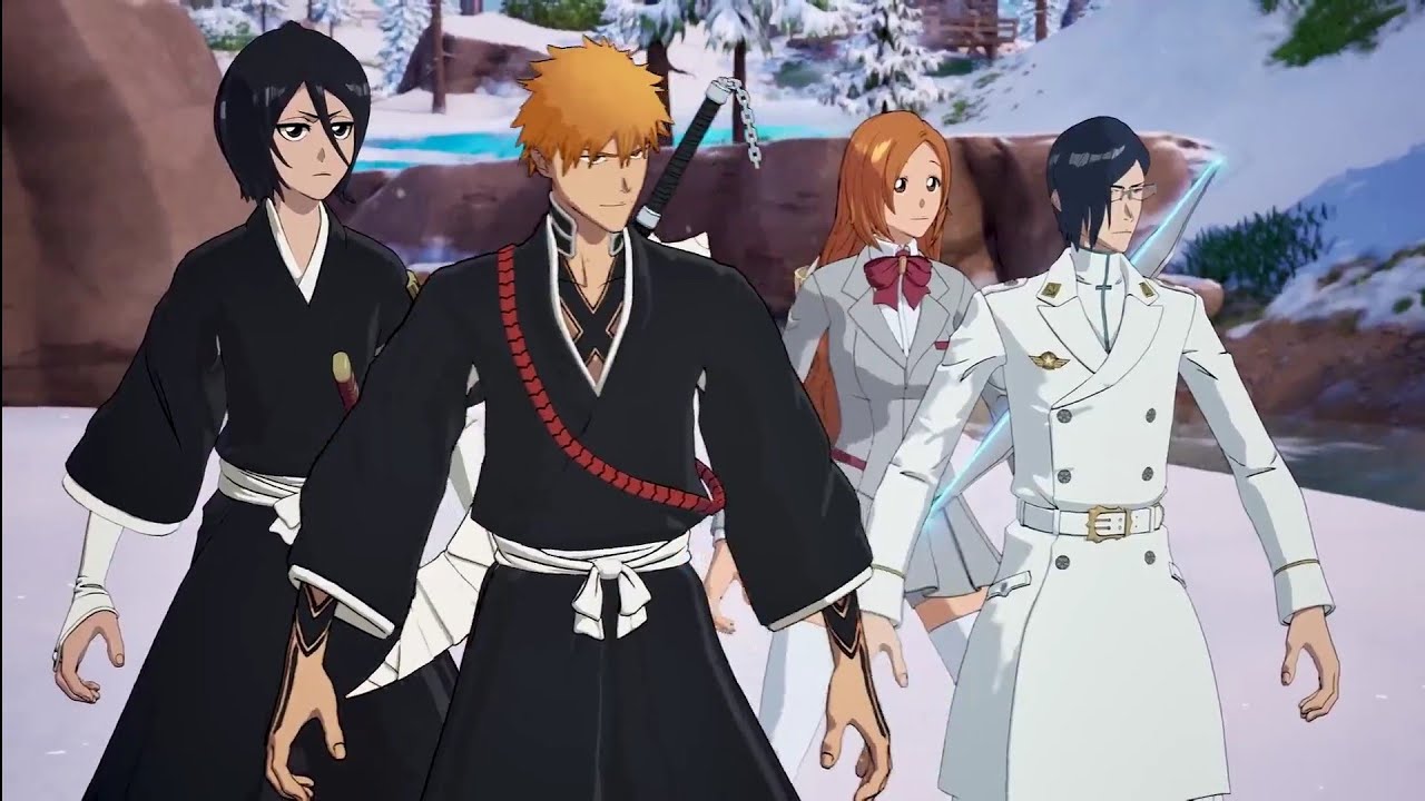 SHOWCASE SKINS BLEACH FORTNITE ! - YouTube