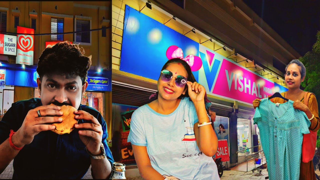 Shopping 🛍 Time Guys।।Full Enjoy😉।।Vishal Mega Mart। Tuli & Priyo Vlog ...