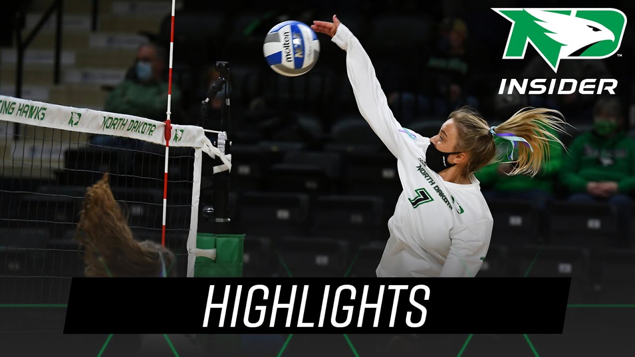 UND Volleyball | Highlights vs Denver | 3/5/21 - YouTube