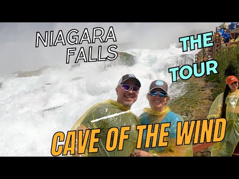 Our Cave of the Wind tour in Niagara Falls - YouTube