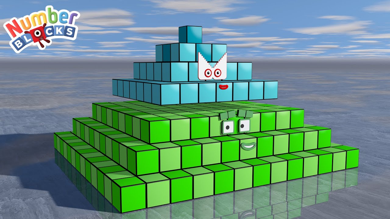 New Meta Numberblocks Pyramid 455 The Amazing Numberblocks Number ...