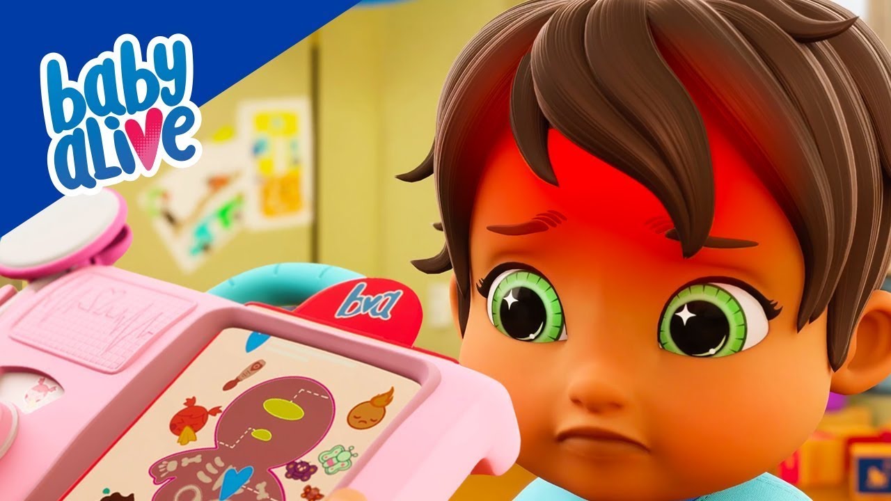 Baby Alive em Português Brasil 🩺 Visita De Bonecas Ao Doutor Charlie 💦 ...
