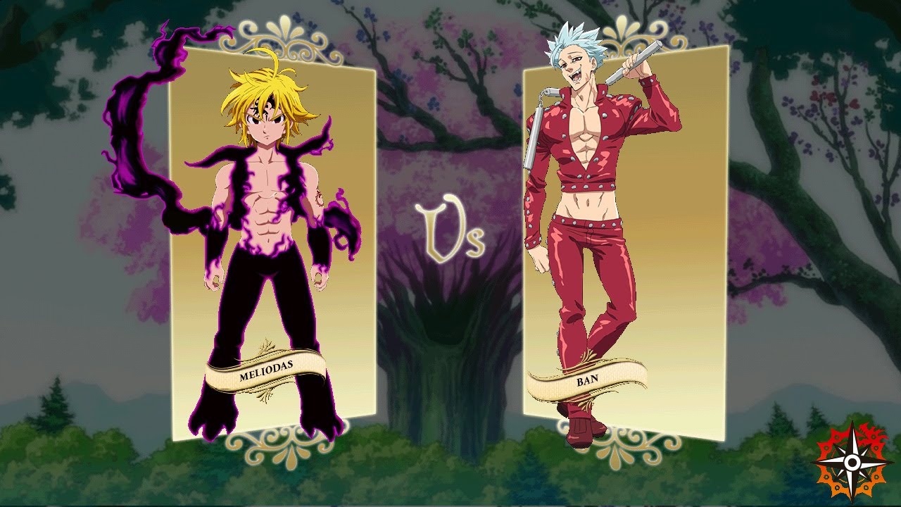 Nanatsu no Taizai Mugen Meliodas VS Ban - YouTube