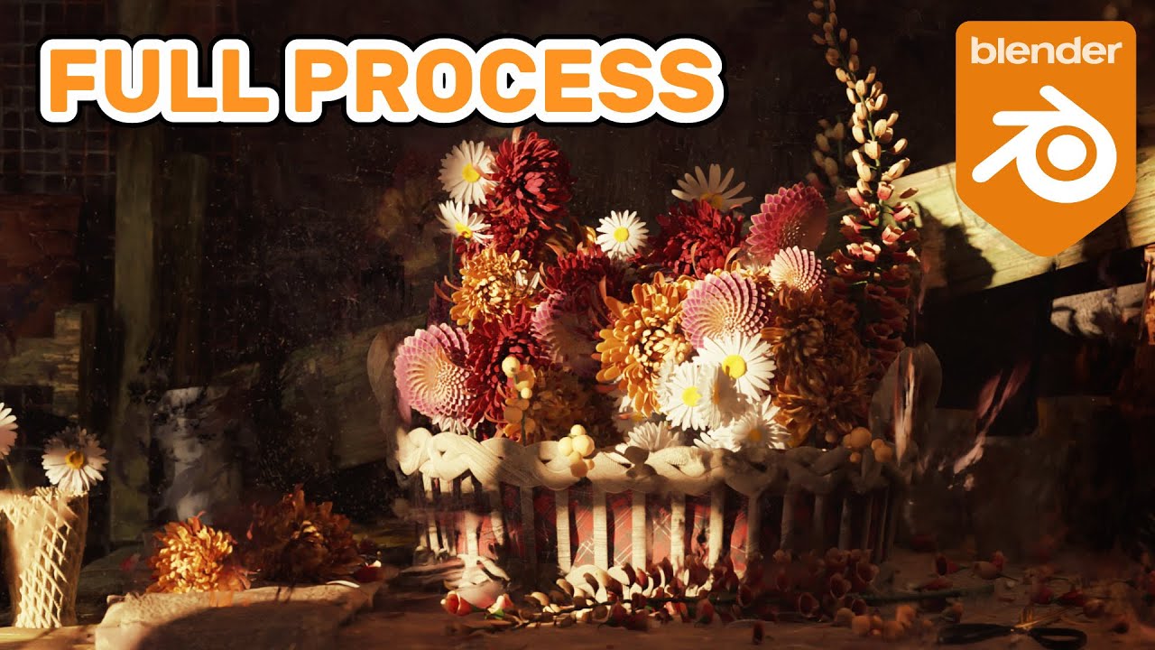 Making the Blender Splash Screen - Geometry Nodes Process - YouTube