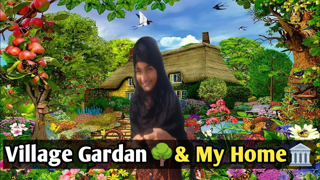Villege life and Our Gardan Visit with: Chacha Charlie Village vlog ...