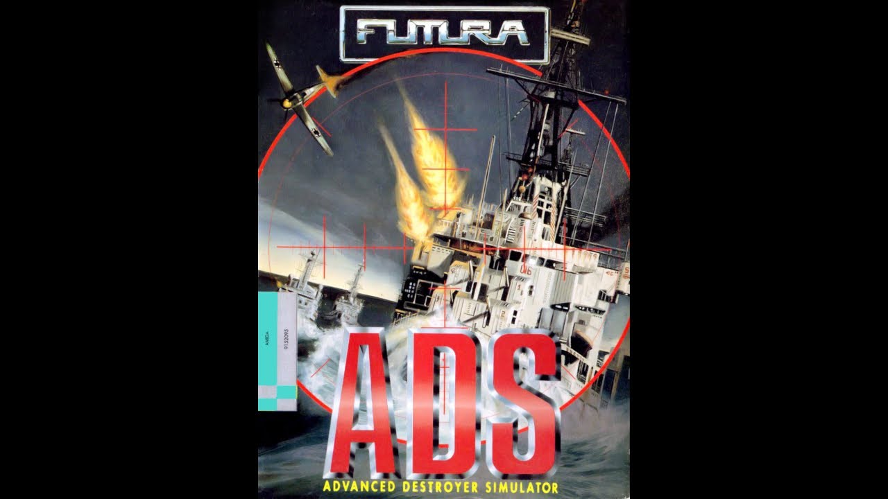 Amiga - Advanced Destroyer Simulator 'Title & Demo' - YouTube