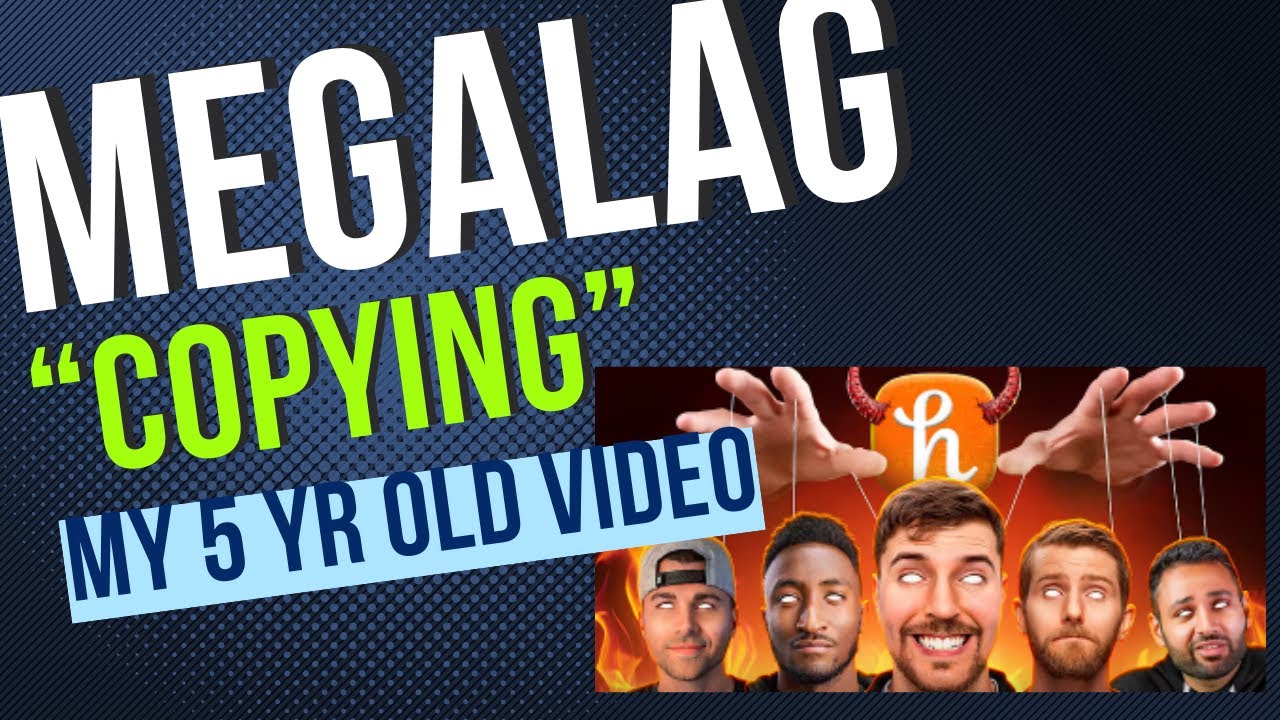 My Reaction to MegaLag "Copying" My Video - YouTube