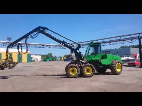 Lokomo 990 v.l 1992, harvester, for sale on www.retrade.eu - YouTube