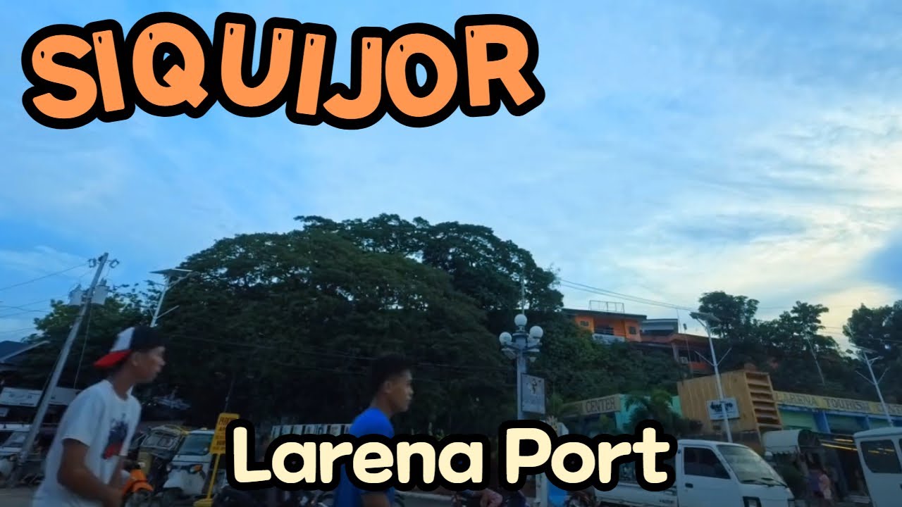 Larena Port – Scenic Seaport and Travel Hub of Siquijor - YouTube