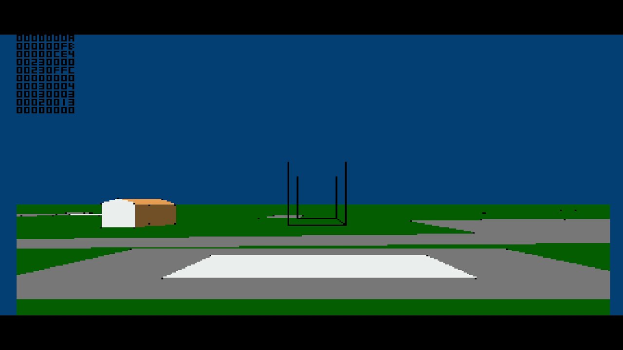 [Coding] Flight simulator Amiga 500/1200 (WIP) - YouTube