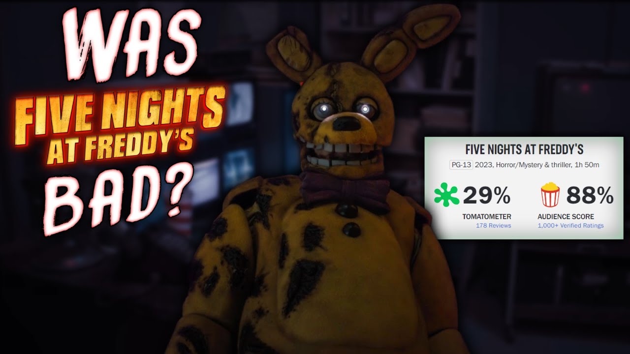 Was the Five Nights at Freddy's Movie Bad? | FNAF Movie Review - YouTube