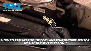 Engine Coolant Rature Sensor Location On 2006 Chevy Sonic - Infoupdate.org