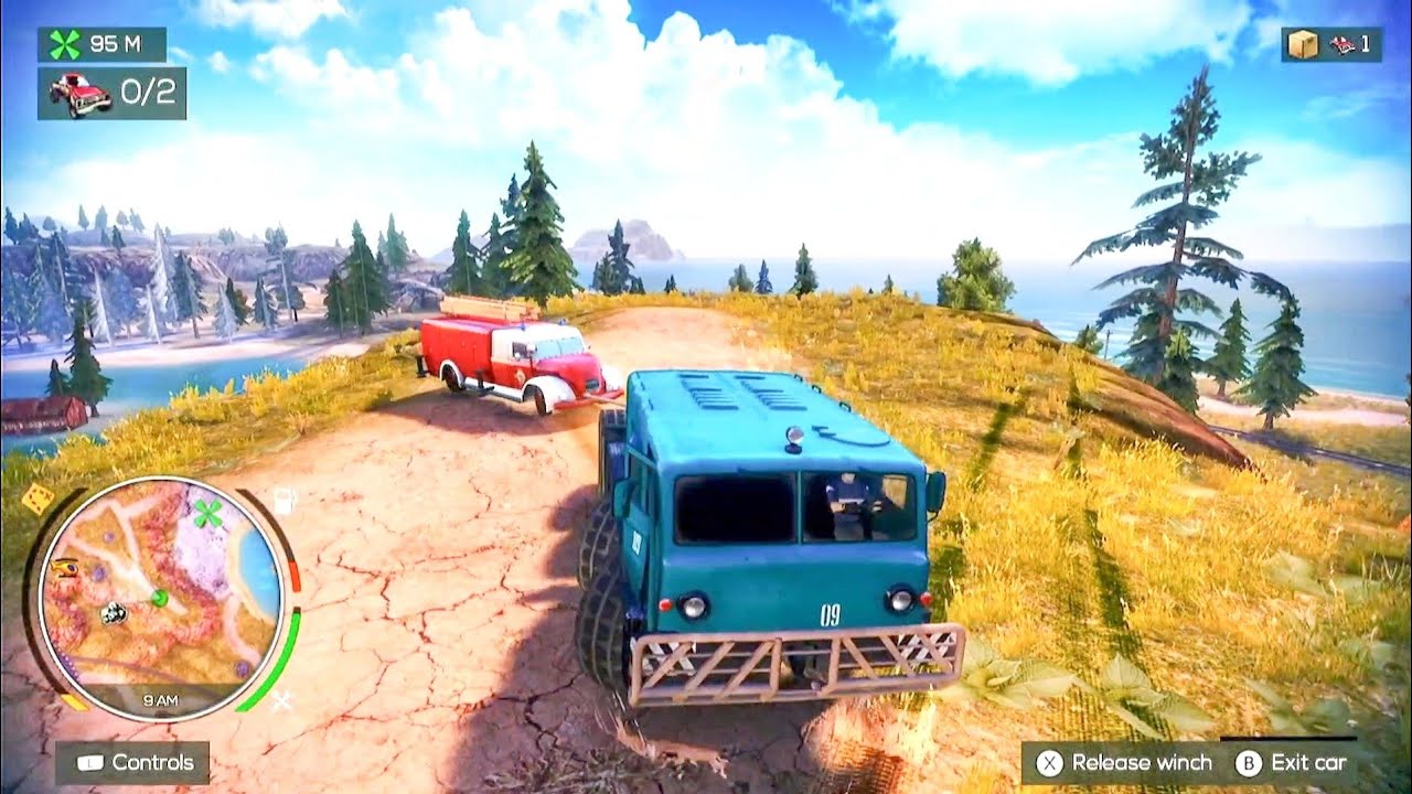 Fire Truck 🚒 Rescue Mission - Off The Road Unleashed Nintendo Switch Gameplay HD - YouTube
