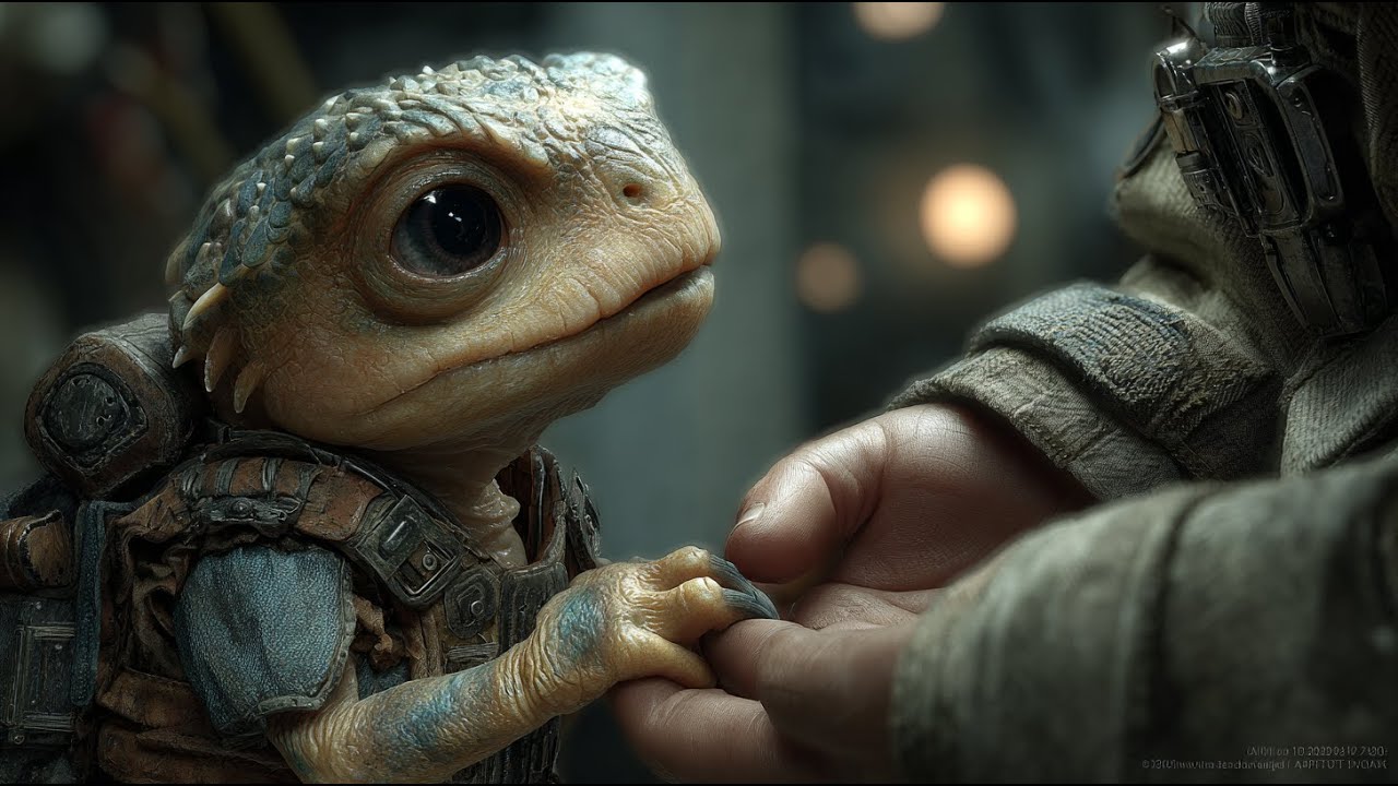 The Alien Vet Stepped Back from the Predator — The Human Softly Said ...