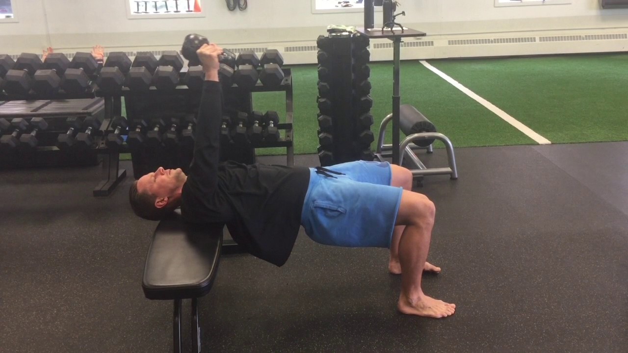 KB Pullover Off Bench - YouTube