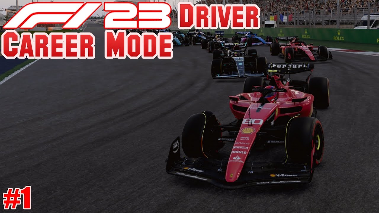 F1 23 Ferrari Road to Glory Driver Career Mode - The Story Begins - YouTube