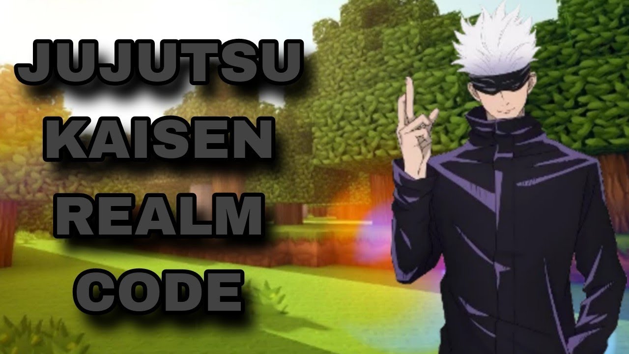 BEST JUJUTSU KAISEN REALM CODE FOR MINECRAFT BEDROCK EDITION! - YouTube