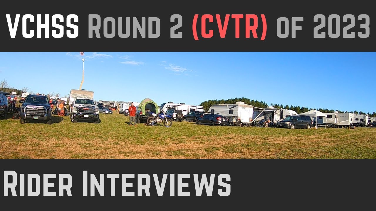 Rider Interviews! - VCHSS 2023 - Rd2 CVTR (Pre and Post Race) - YouTube