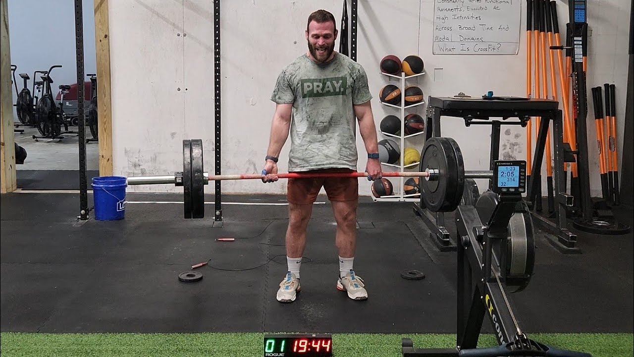 CrossFit Open Workout 24.2 1st Attempt - YouTube