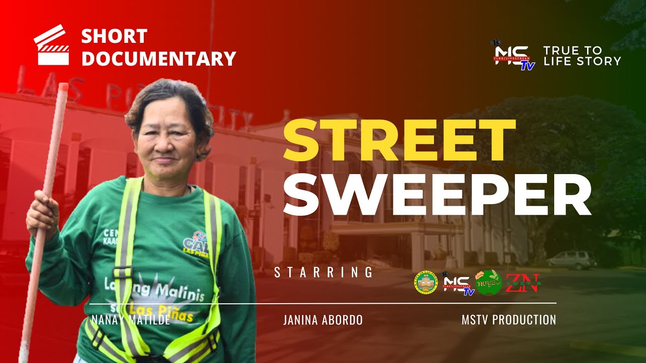 BAYANING STREET SWEEPER NG LAS PIÑAS CITY - YouTube