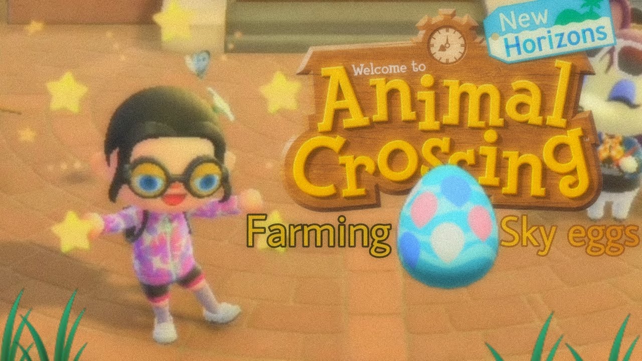 ACNH: Easy way to get Sky Eggs! || Animal Crossing New Horizons - YouTube