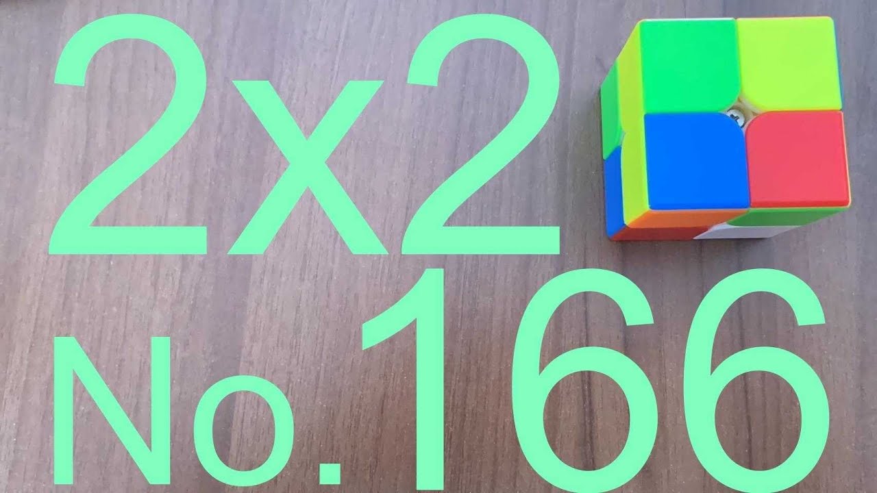 [2x2] No.166 Solve Cube | scramble | ASMR - YouTube