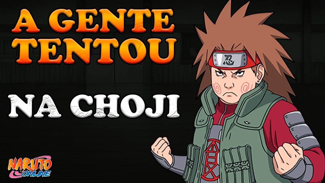 BOTANDO O CHOJI PRA GAME NO LOCAL DE TESTE - NARUTO ONLINE - YouTube