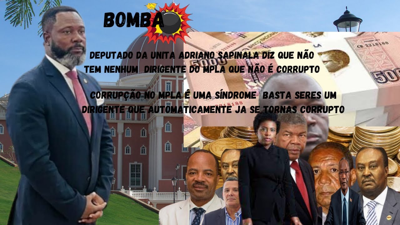 DEPUTADO DA UNITA DIZ TODOS DO MPLA SÃO GATUNOS, NO MPLA ROUBAR É UMA ...