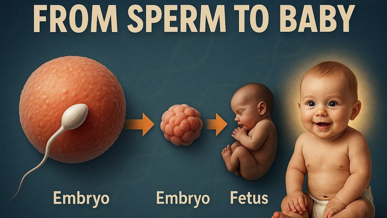 How a Baby is Made 🧬 | Sperm to Baby Explained Step by Step ...