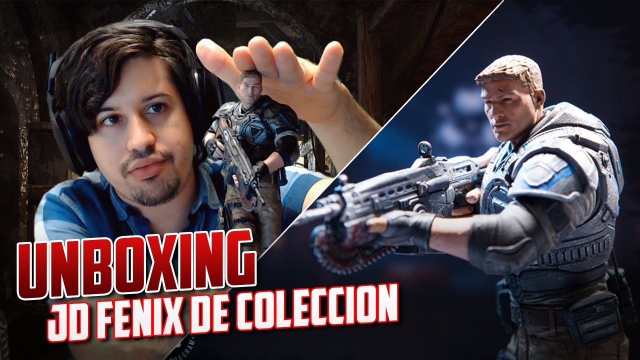 UNBOXING | Gears of War 4 | Figura de Colección "JD Fenix" - YouTube