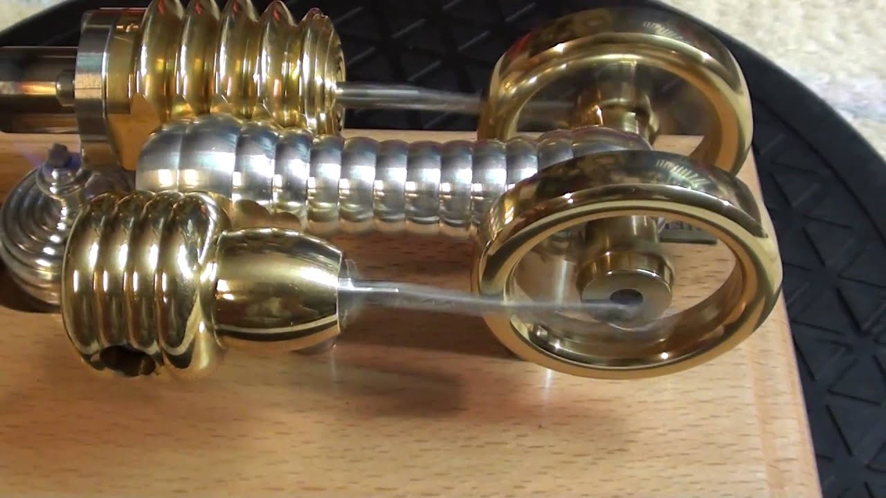 Bohm Stirling engine HB 7 - YouTube