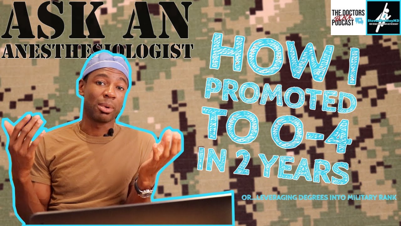 How I Promoted to O-4 In 2 Years | Military Medicine - YouTube