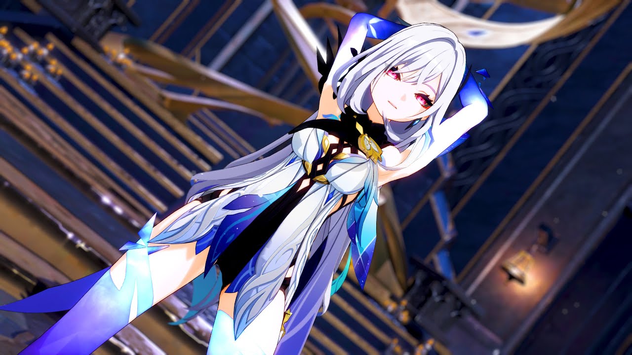 Genshin Impact MMD 4K / Skirk / Queencard - YouTube