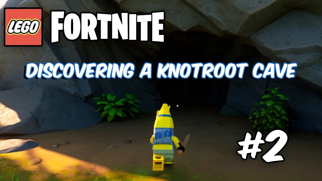 Discovering A Lego Fortnite Knotroot Cave - YouTube