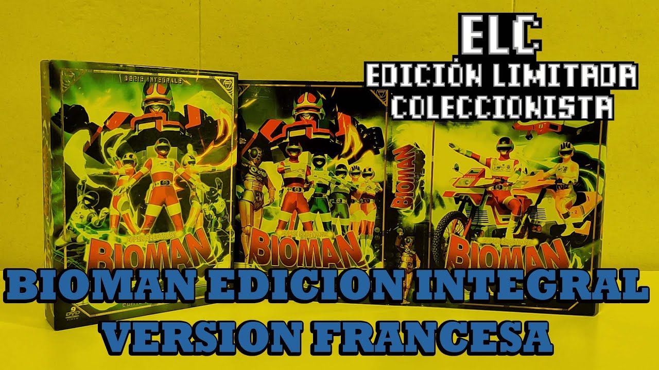ELC 17 DVD BIOMAN INTEGRAL EDICIÓN COLECCIONISTA (FRANCES) - YouTube