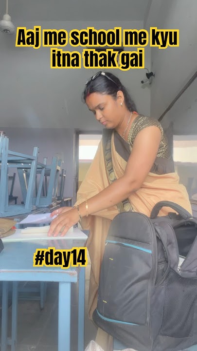 Aaj me school me kyu itna thak gai mini vlog day - 14 #shorts#hardwork#minivlog#30day #shorts # ...