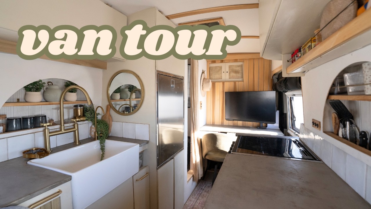 Full Van Tour: Self-Converted Transit Van – Ultimate DIY Camper ...