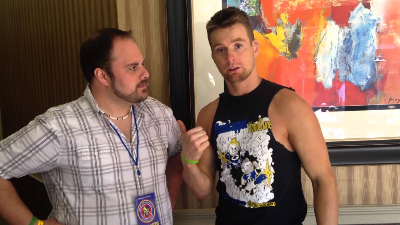 Mike Mullins interviews WWE star Zach Gowen on the passing of Rowdy ...
