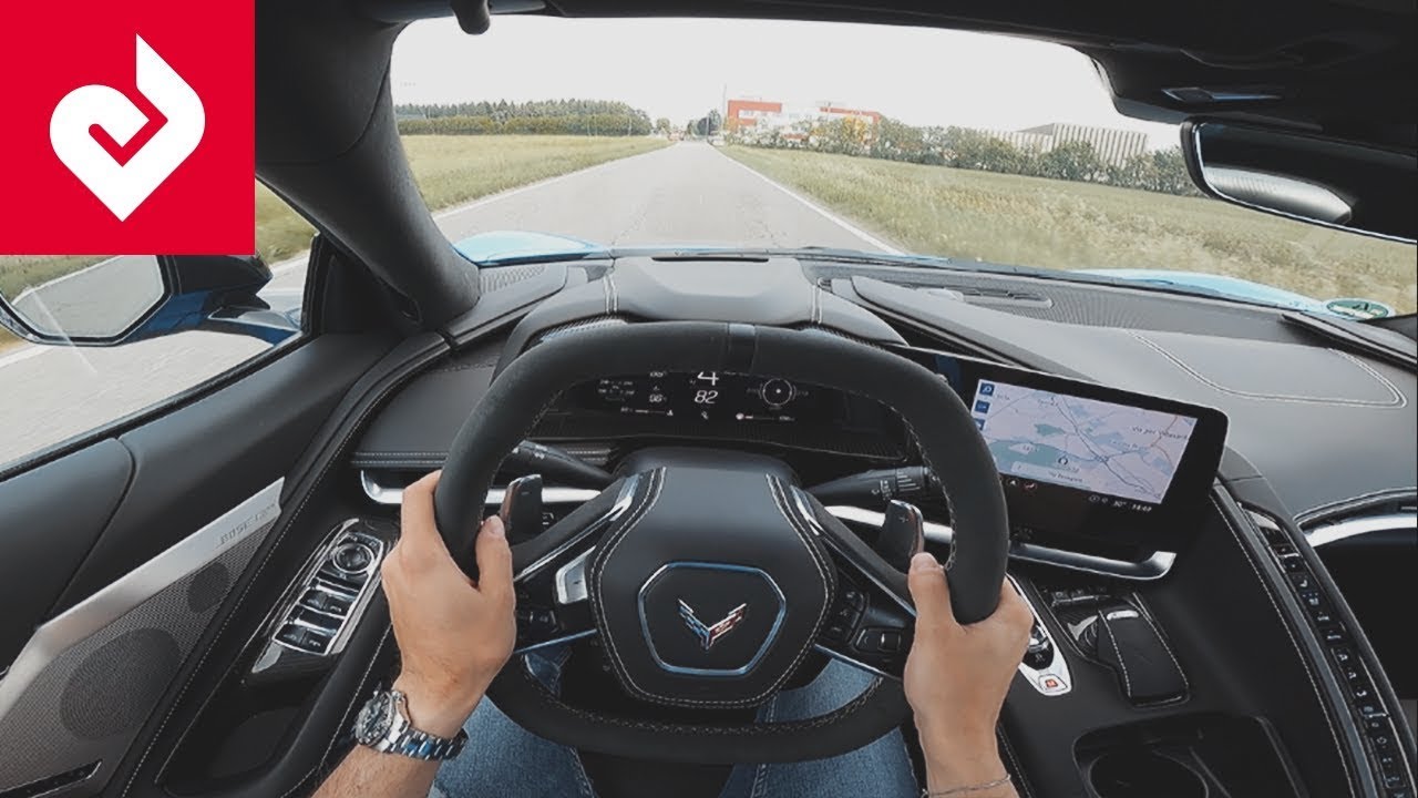 Chevrolet Corvette C8 POV | Intro, Sound, Launch Control, Driving - YouTube