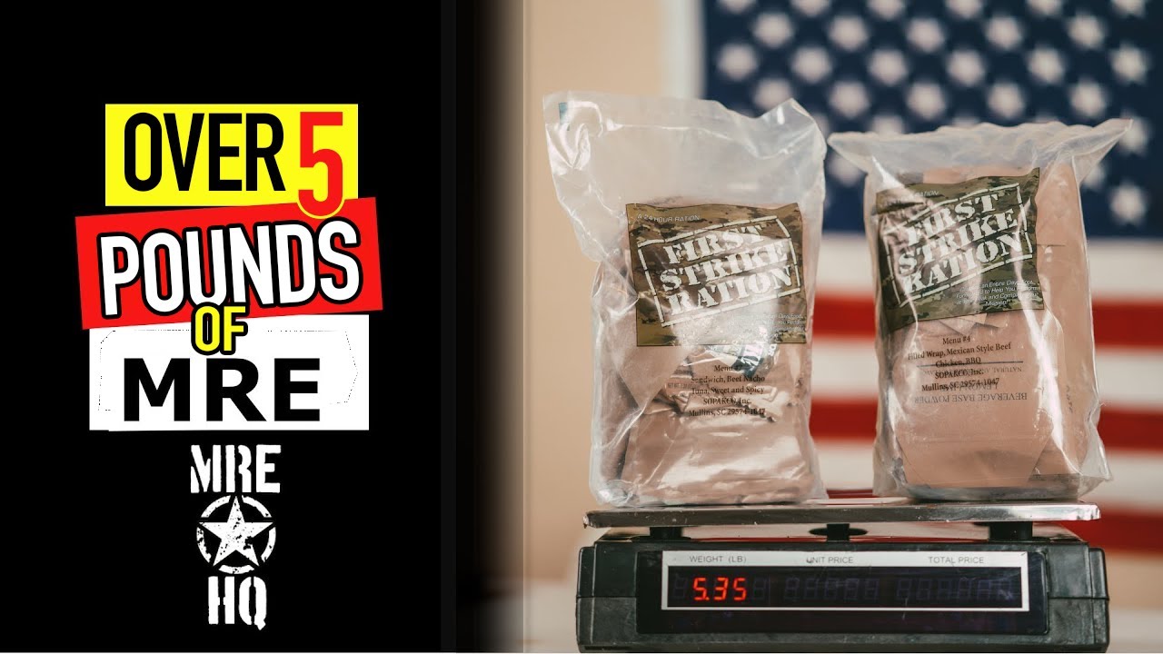 First Strike 24 Hour Ration | MRE Taste Test - YouTube