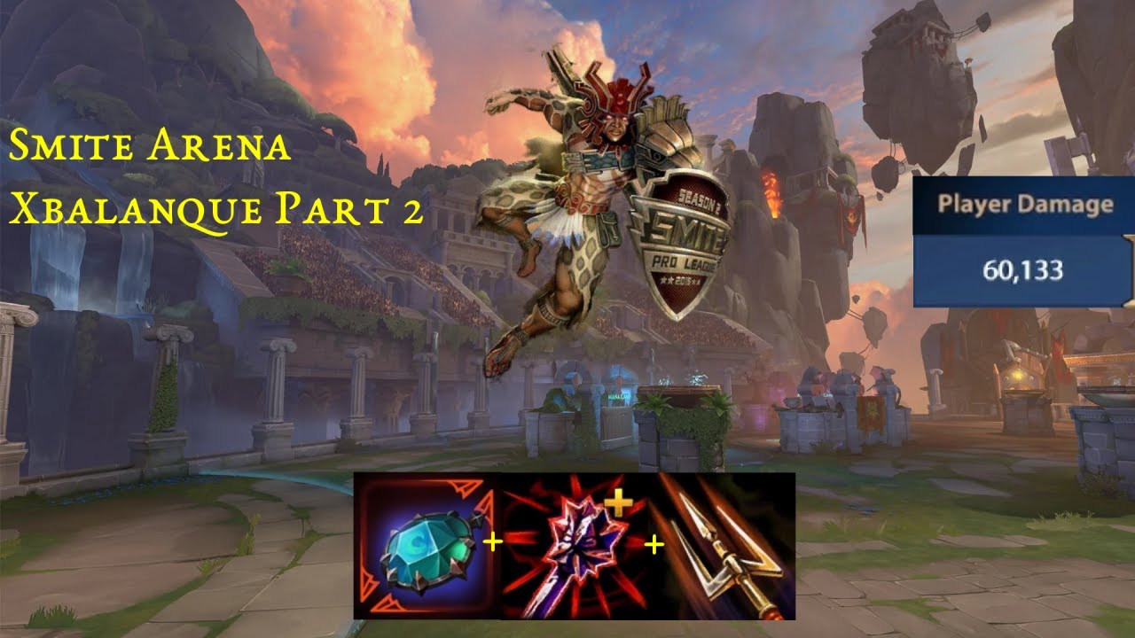 60K DAMAGE! THE DUALITIES BUILD IS FUN! Smite Season 10 Xbalanque Arena ...