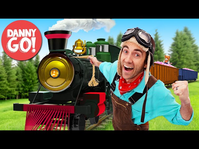 "Chug Like a TRAIN!" 🚂💥 Locomotive Adventure | Danny Go! Dance Songs ...