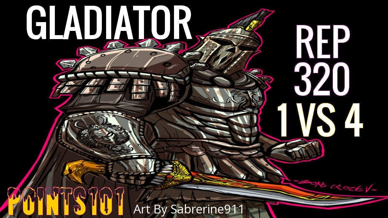 REP 320 CENTURION 1 VS 4 High Level Anti Gank Game Play For Honor - YouTube