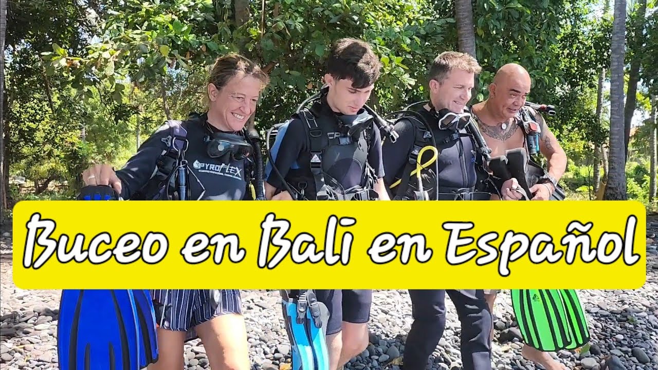 Buceo en Bali (en ESPAÑOL) Disfrutando de mi otra pasión - YouTube